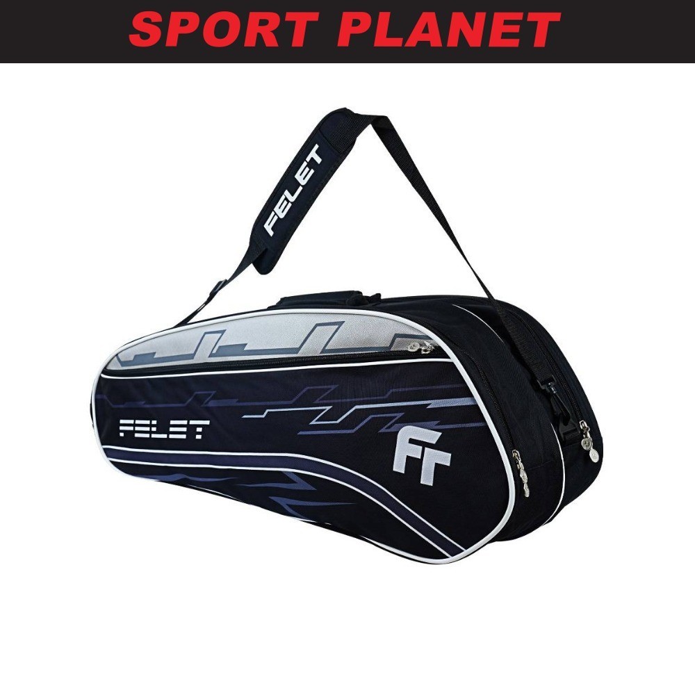 Felet (Fleet) Unisex Double Compartment Badminton Bag (FLEET-DT-BAG-314 ...