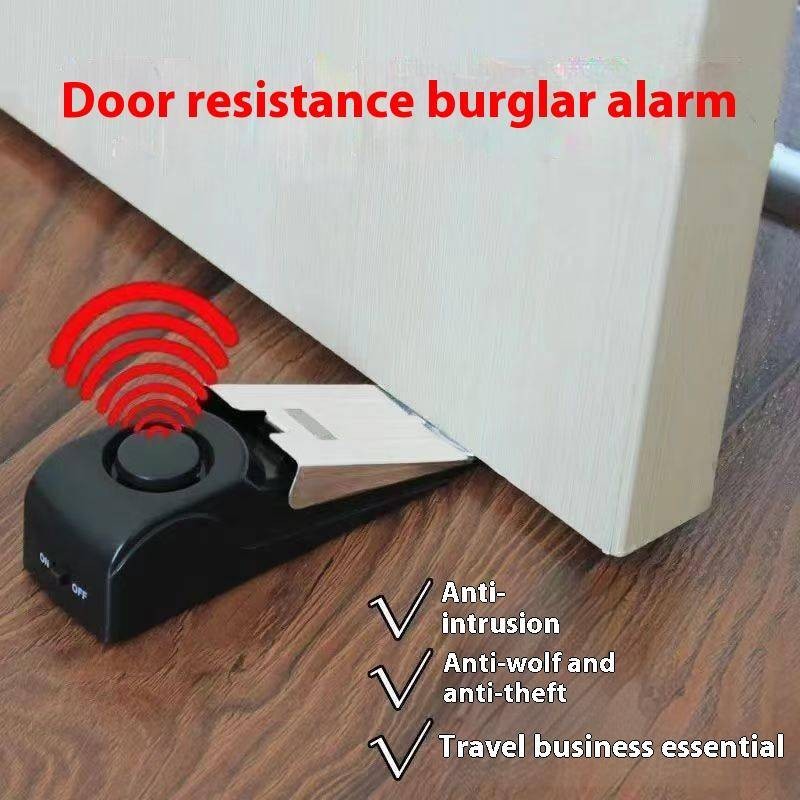 📢Ready Stock📢2025 hotel safety Door Stop Alarm 120DB Portable Alert ...