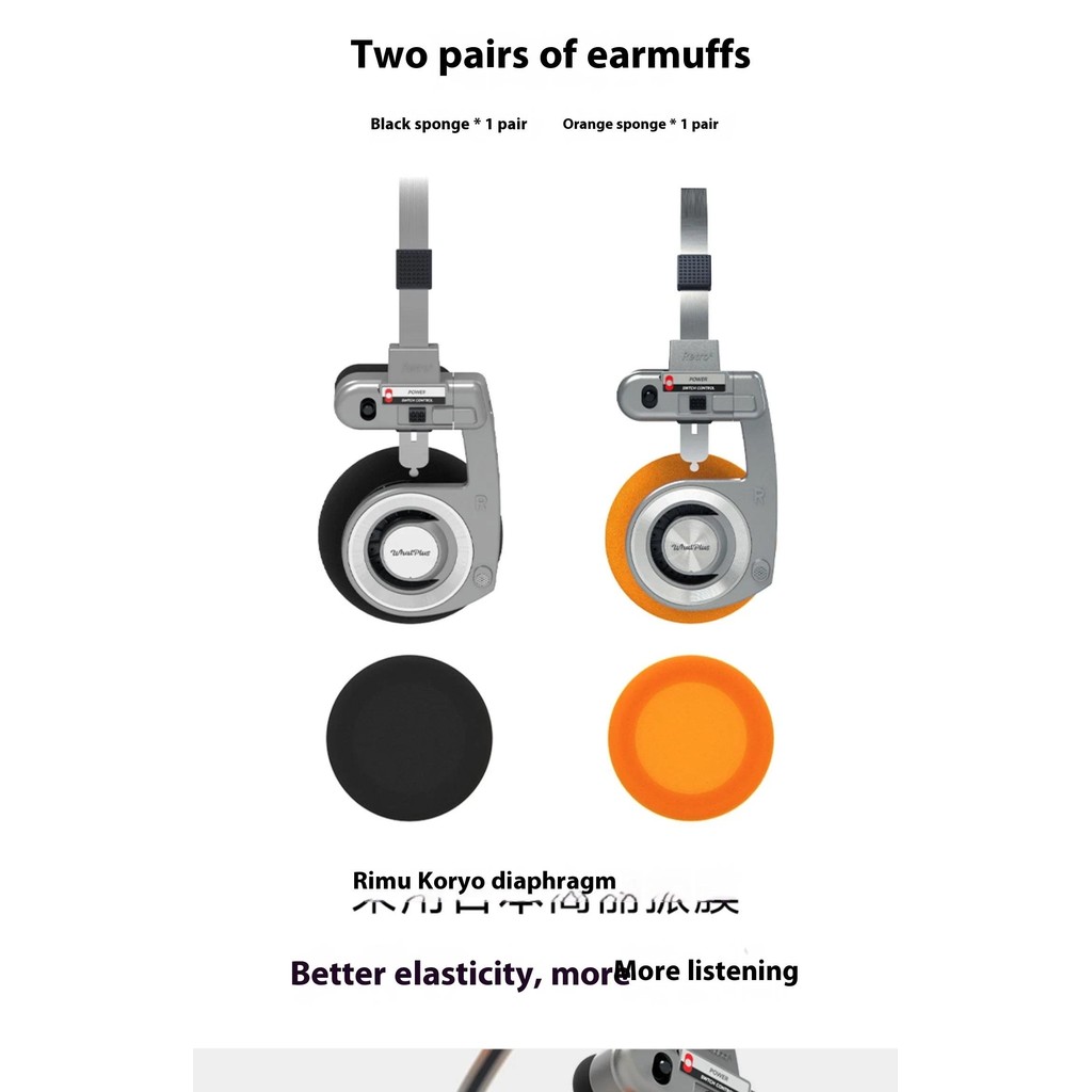 Original WhatPlus Retro III R3 Wireless Bluetooth Headphones In-Ear ...