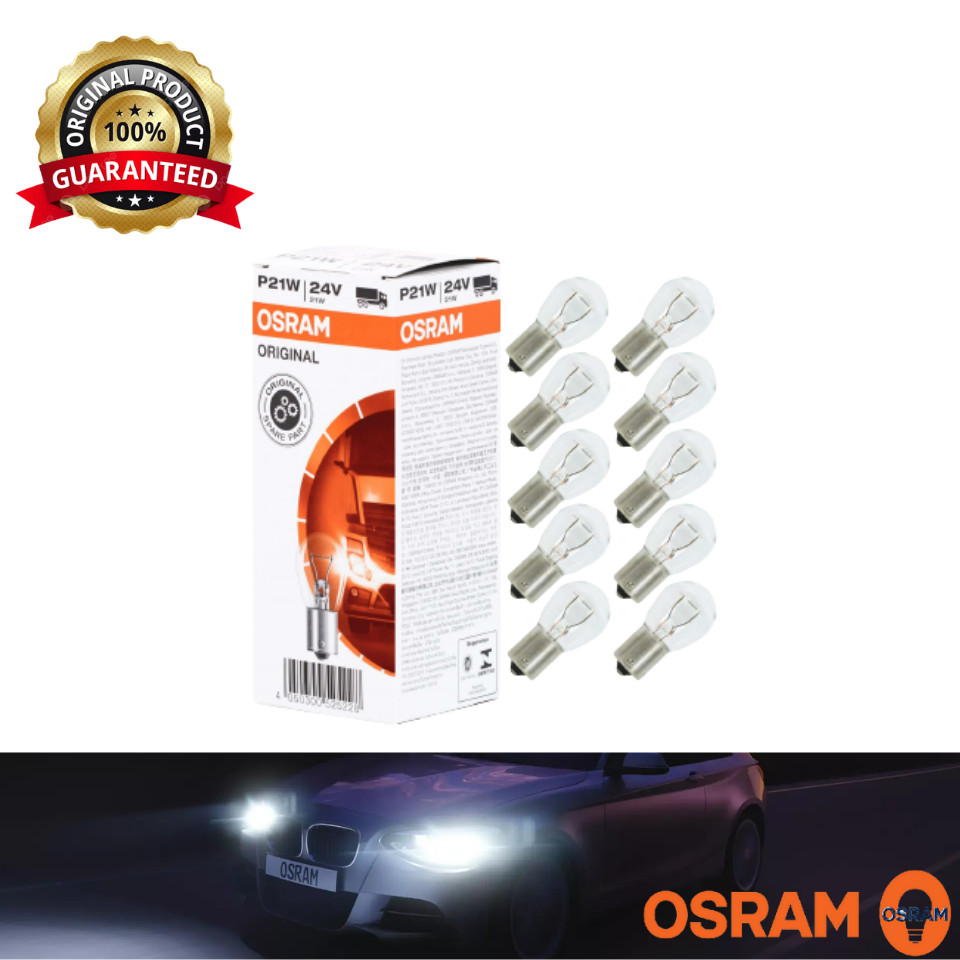 7511 OSR OSRAM P21/5W 7537 24V Truck Standard Car Brake Light Reverse ...