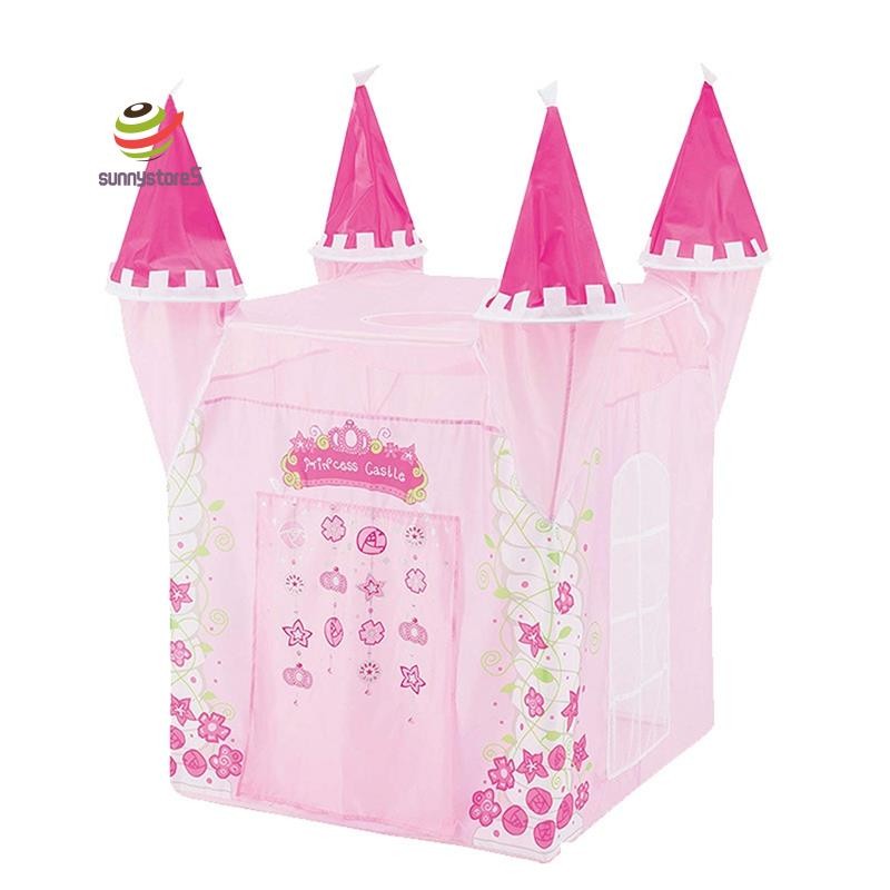 Child Tents Princess Castle Play Tent Girl Princess Play House Indoor ...