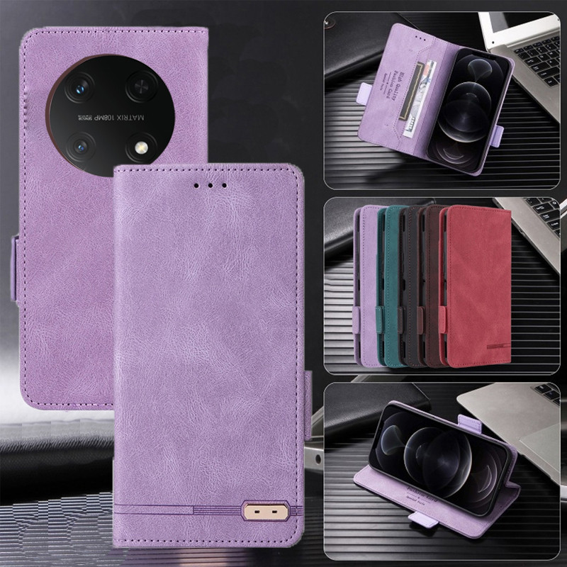 Casing For Honor X9c 5G X9 9C 2024 Flip Phone Case Leather Card Slot ...
