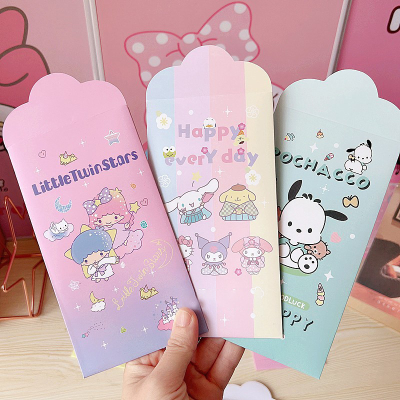 Cute Sanrio Creative Cartoon Red Envelopes For Hundred And Thousand ...