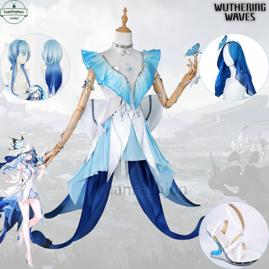 [Ready Stock] Wuthering Waves cosplay The Shorekeeper cosplay Clothing ...
