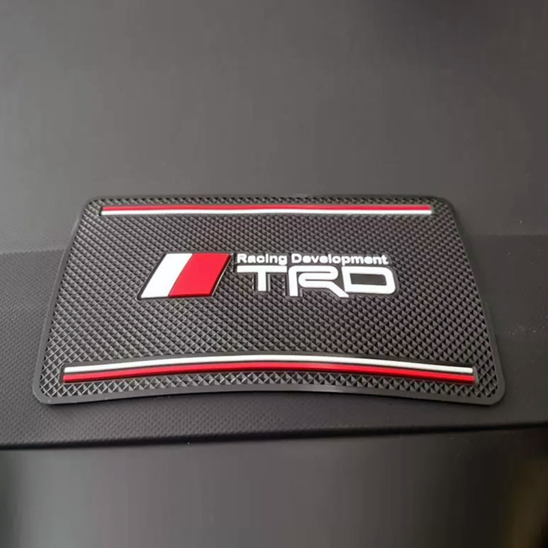 TRD Car Dashboard Non Slip Pad Silicone Anti Slip Mat Keypad Ipad Phone ...