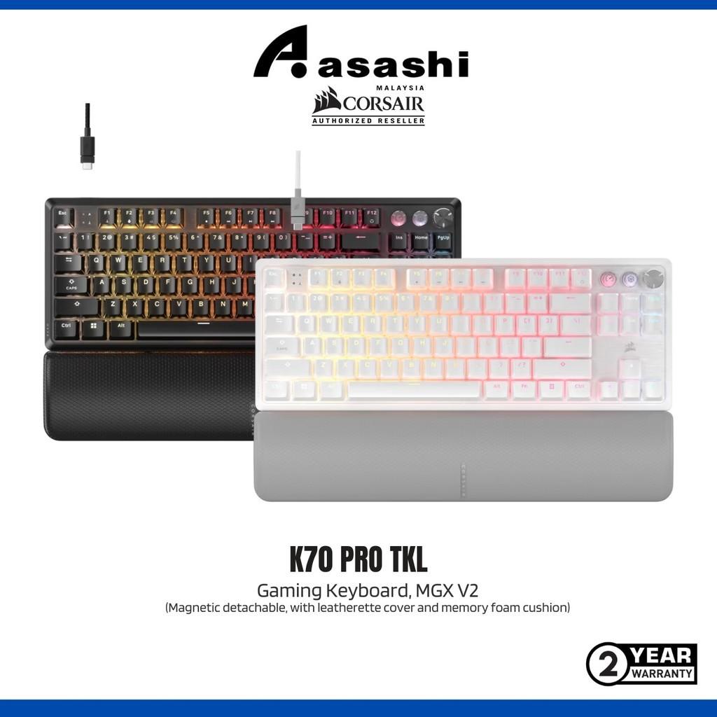 Corsair K70 Core TKL / K70 PRO TKL wired keyboard / wireless keyboard ...