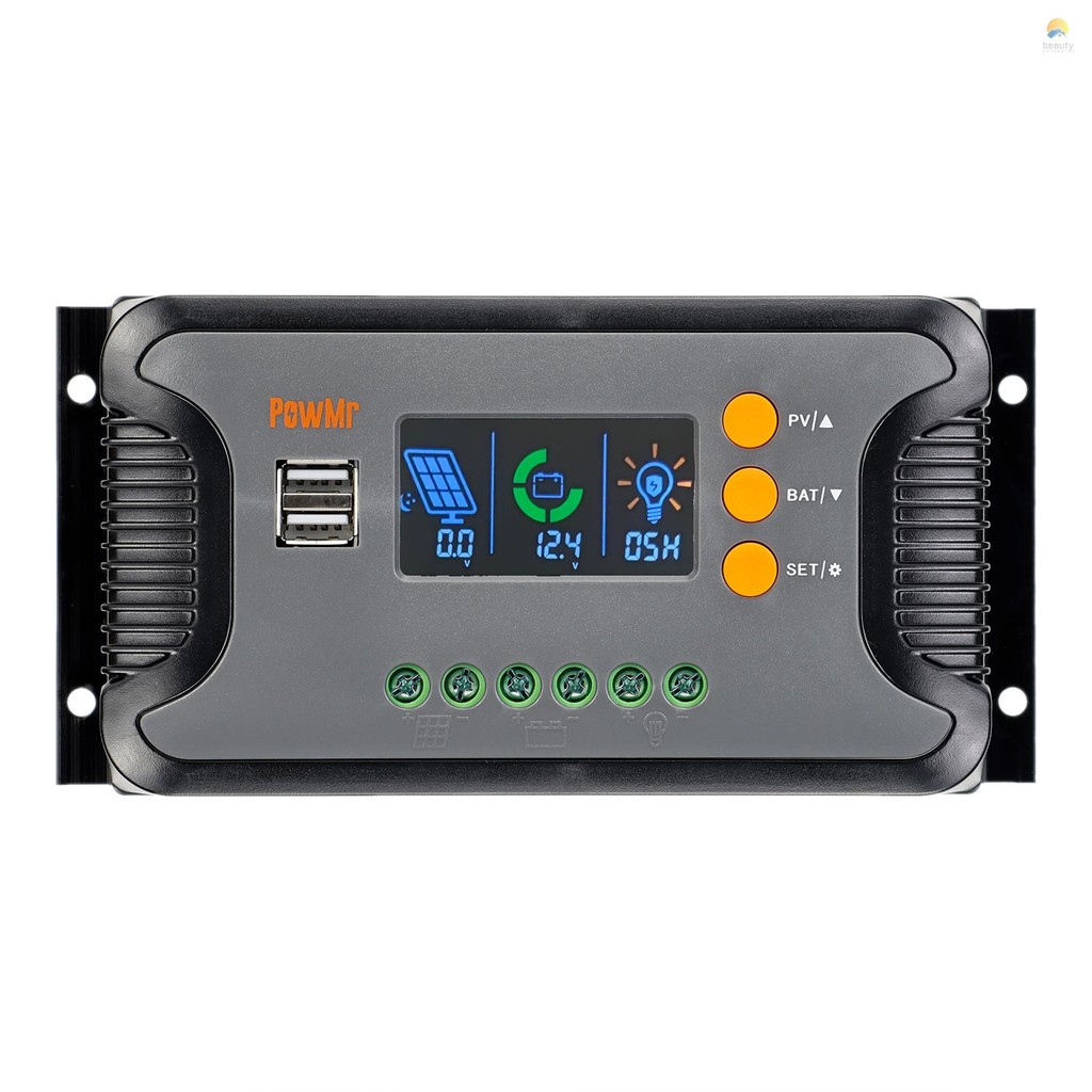 Controller 30A Solar Power Controller PWM Battery Charging Controller ...