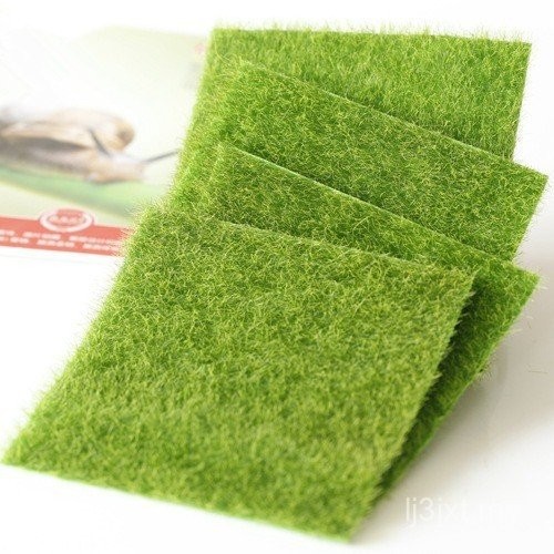 Shooting Props Artificial Lawn diy Mini Simulation Flocking Turf Moss ...
