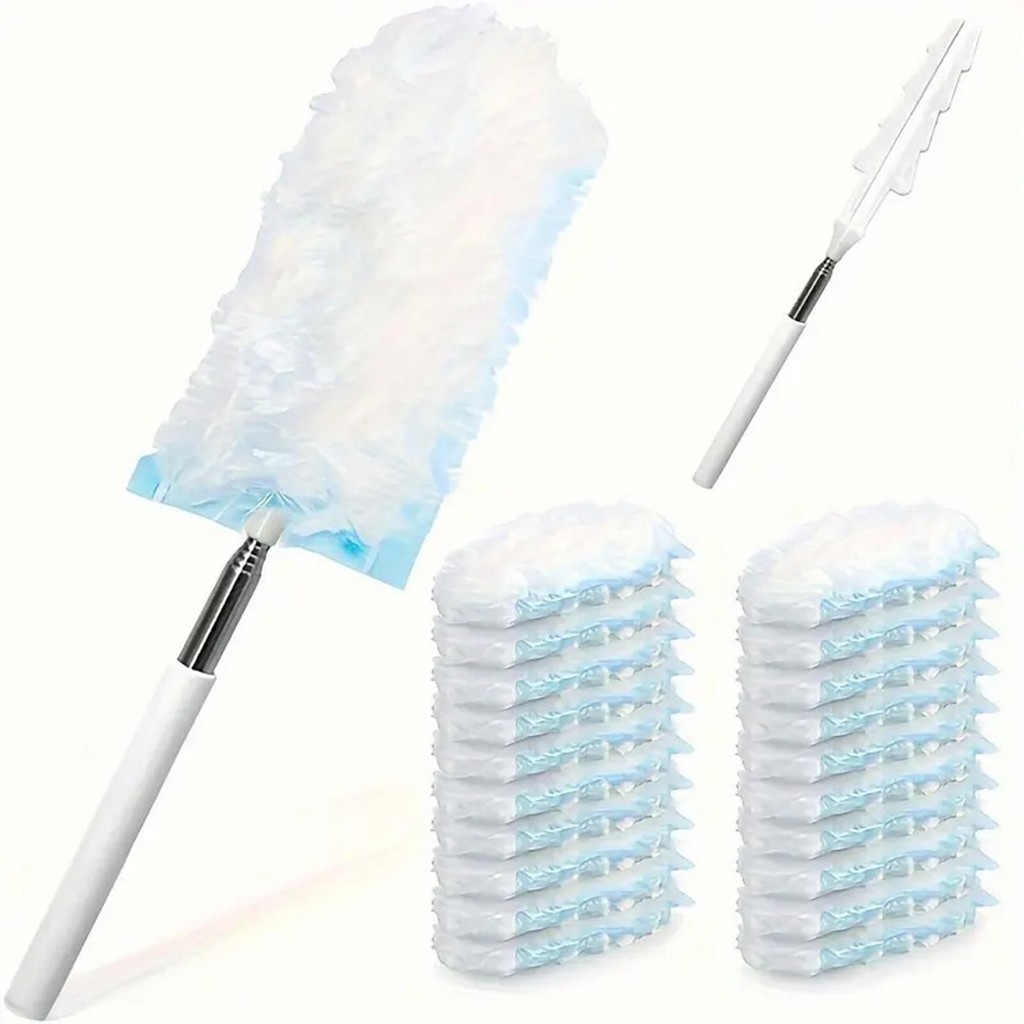 Electronic Precipitator Feather Duster Microfiber Flexible Fluffy ...