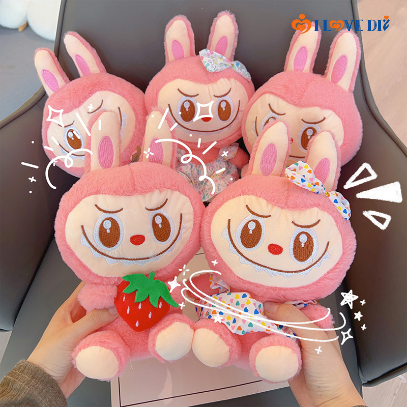 Kawaii Anime Monster Labubu Styling Furry Doll Collectible Toy - Cute ...