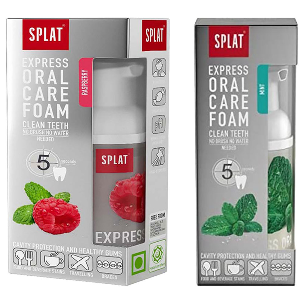 SPLAT EXP ORALCARE FOAM MINT | RASPBERRY 50ML (EXP:01/2025) | Shopee ...