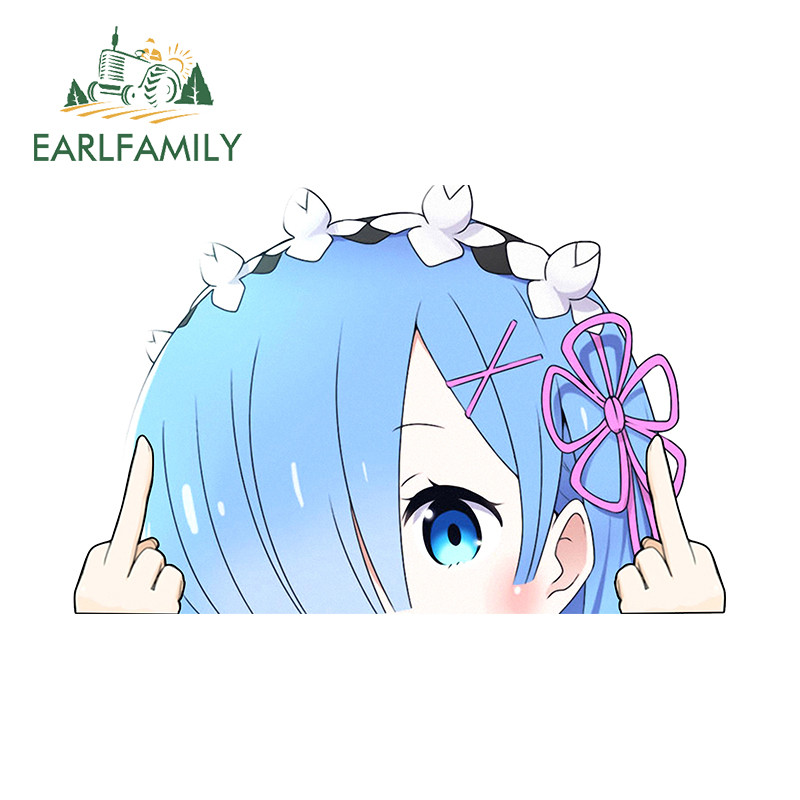 EARLFAMILY 13cm Rem Car Stickers Campervan Windows Scratch-Proof Vinyl ...
