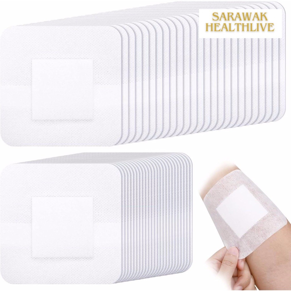Non Woven Wound Dressing Plaster Waterproof 1pcs | Shopee Malaysia