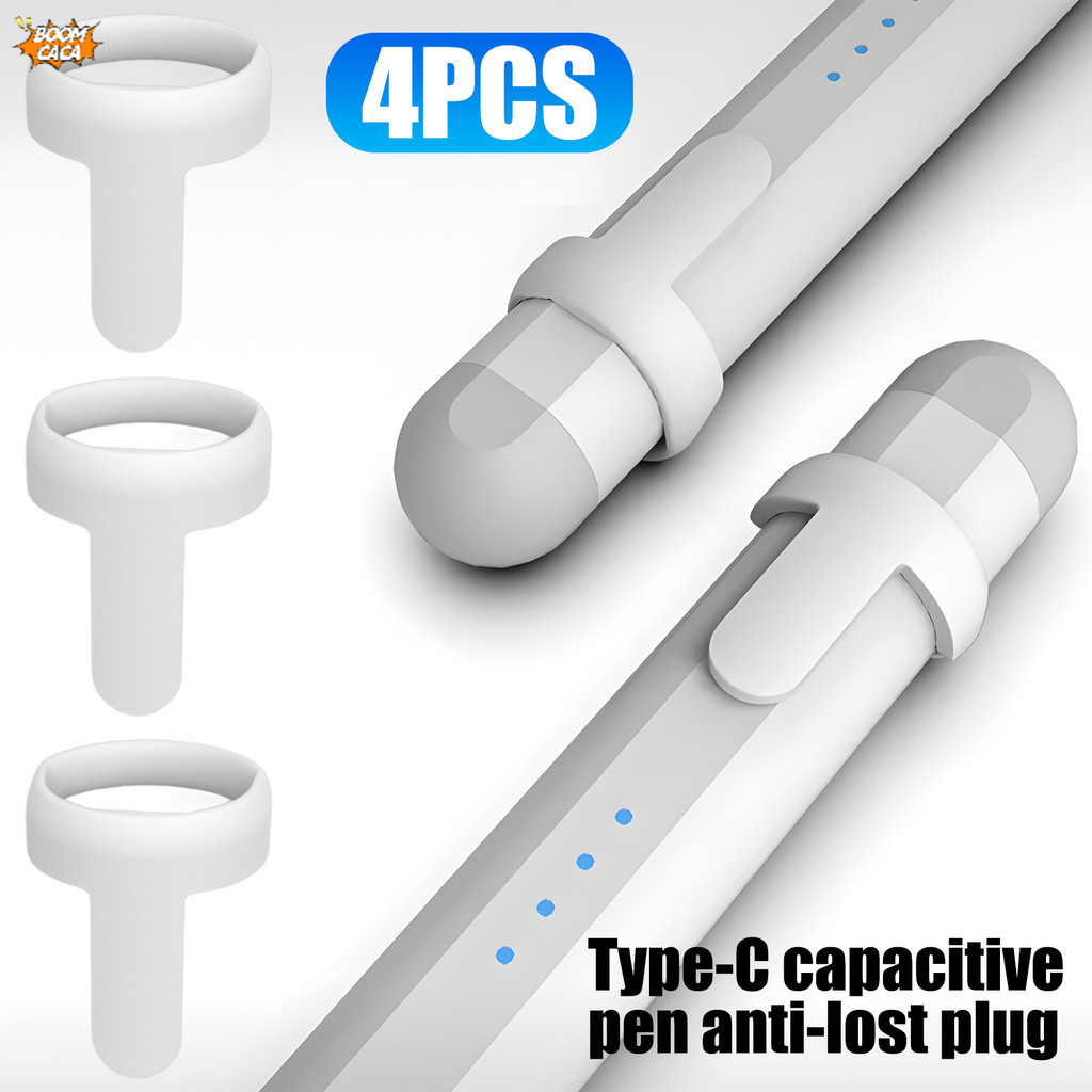 Universal Stylus Pen Type-C Charging Port Dust Plug Anti-lost Tablet ...
