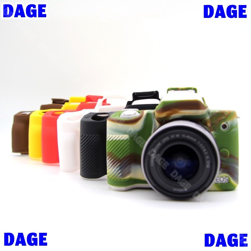 COD Canon EOS M50 Soft Silicone Rubber Camera Body Cover Case for Canon ...