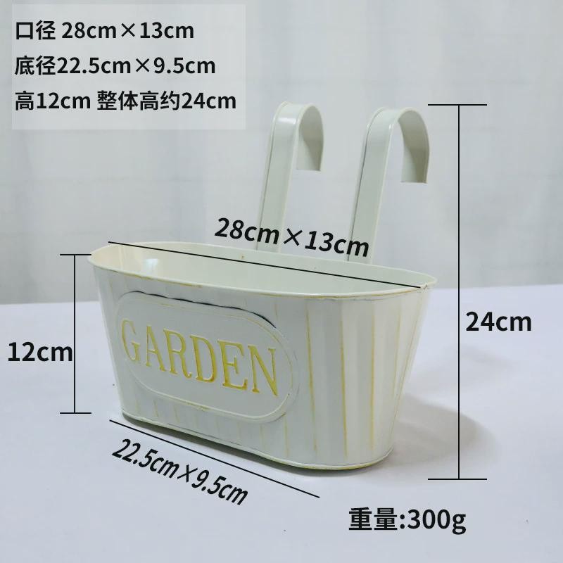 Baldi Berkebun Pasu Bunga Cangkuk Ganda Pasu Gantung Boleh Ditanggalkan ...