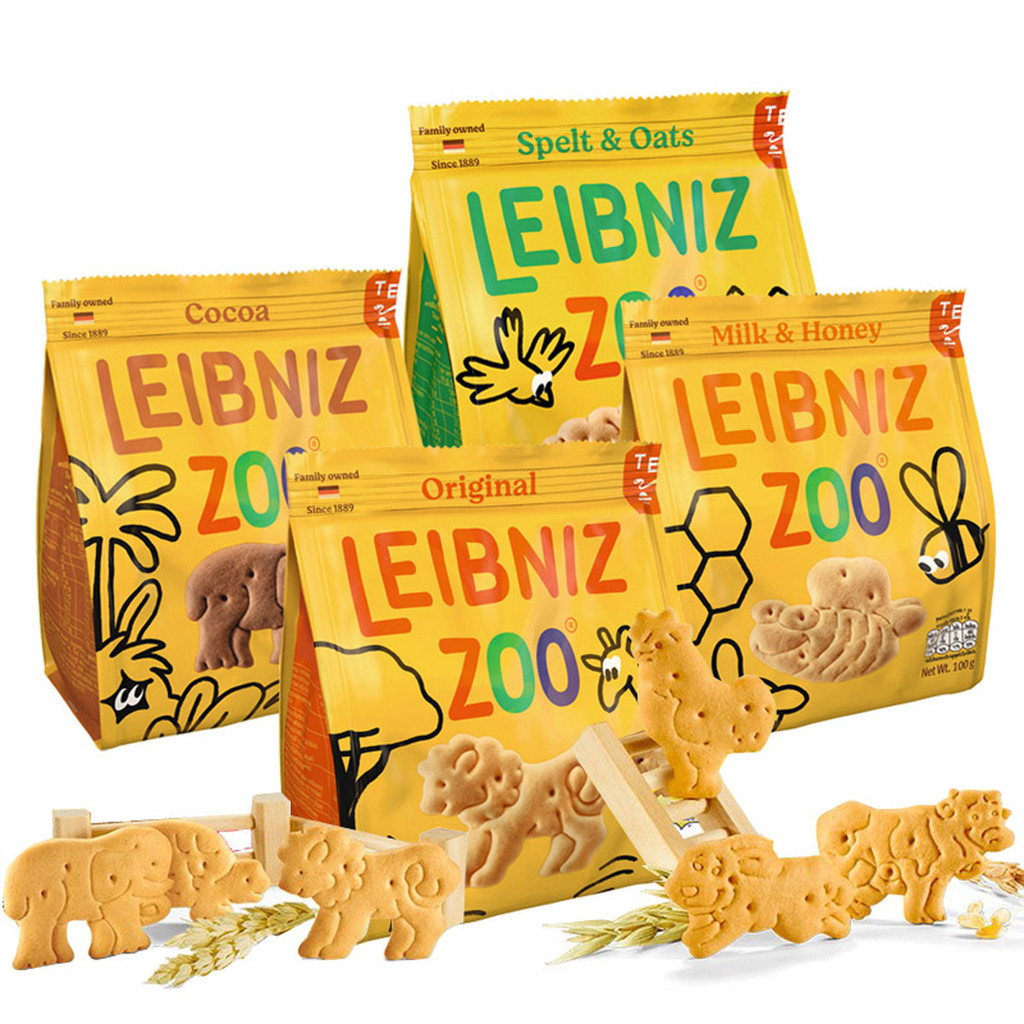 German Imported Baileshun Children's Biscuits Labniz Butter Animal ...