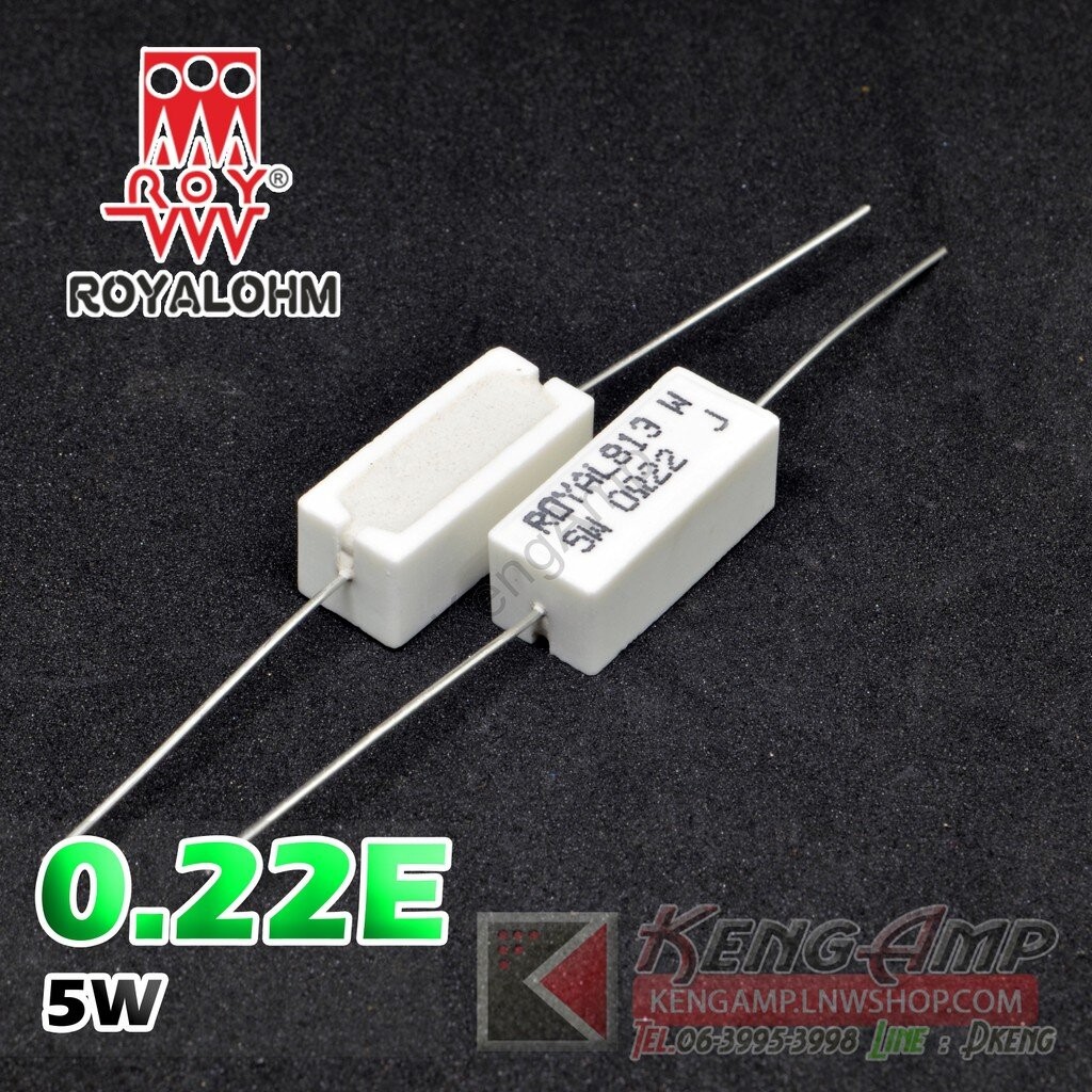 (10 Pcs) [RES] R Tile 5W Royal Ohm (Set Ohm) | Shopee Malaysia