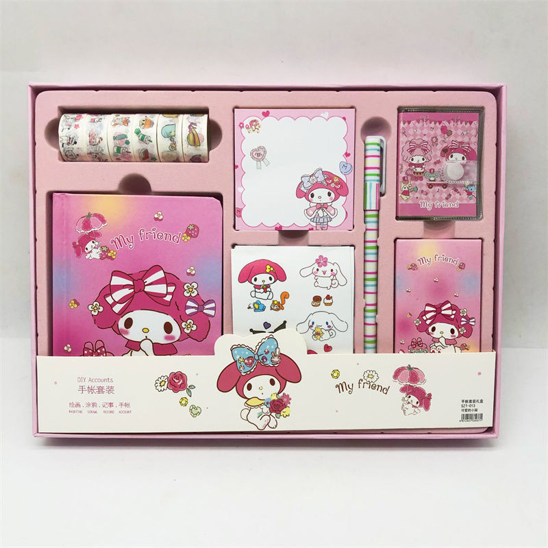 Melody Handbook Set Gift Box Girl Girl Girl Heart diy Material One Set ...