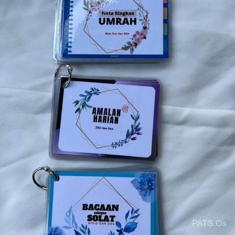 Nota Ringkas Umrah / Kad Bacaan Selepas Solat / Amalan Harian | Shopee ...