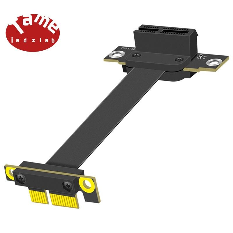 PCIE 1X Extension Cable 90 Degree, PCI-Express 3.0 1X Male to Female ...