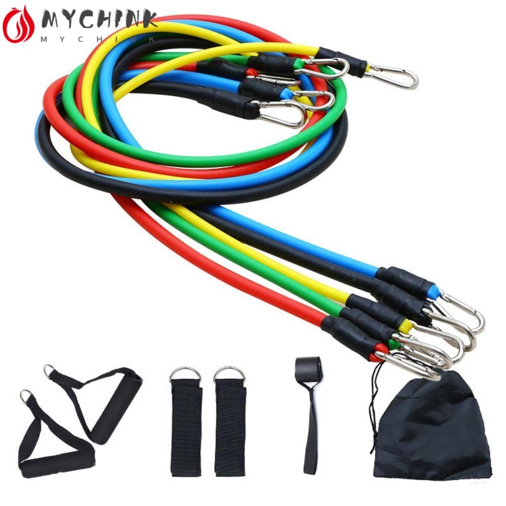 CHINK 11Pcs/Set Elastic Training Band, Ankle Straps Multifunctional ...