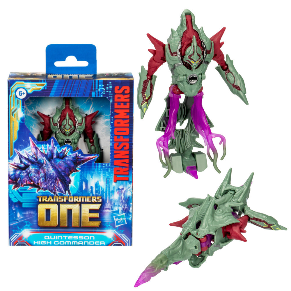 Transformers One Quintesson High Commander Action Figures By Hasbro ...