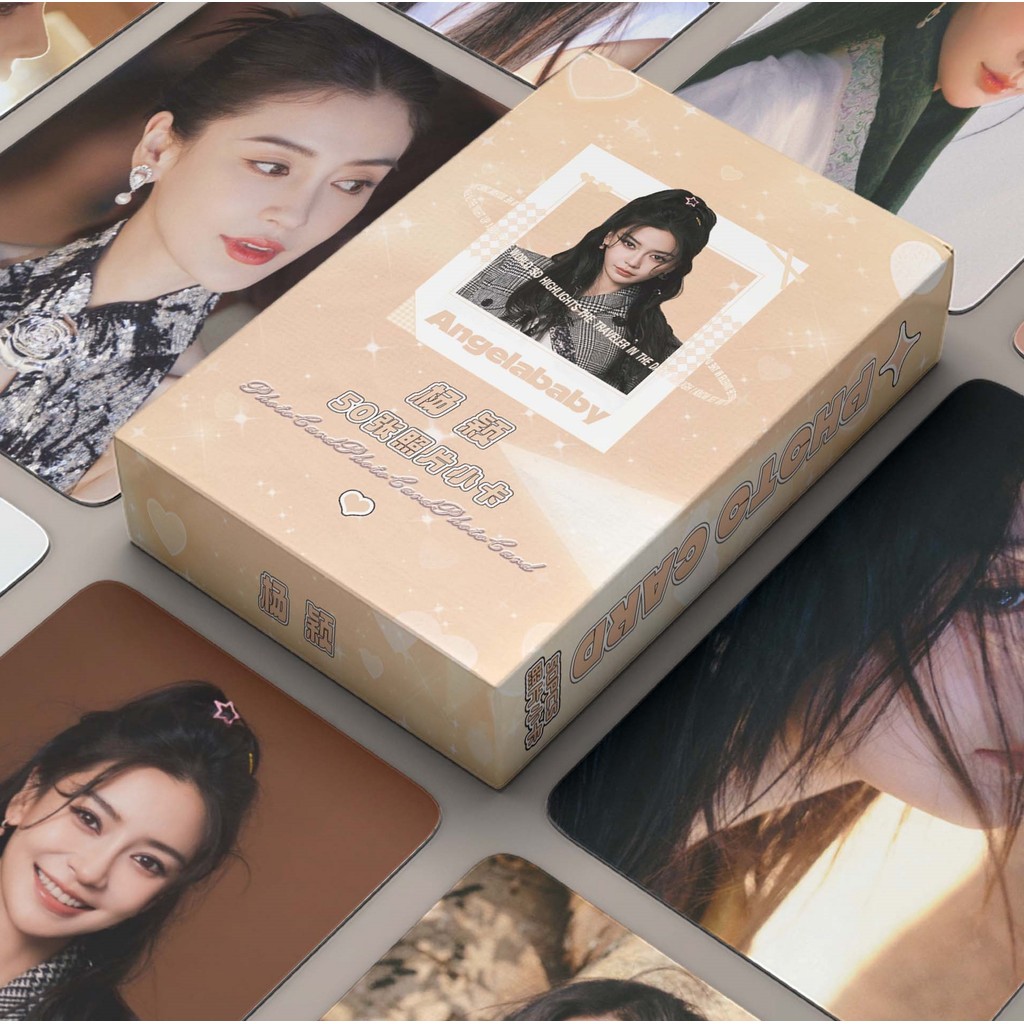 50-55pcs Chinese Drama Actor Andy Yang Zi Angel Zhao Jinmai Hologram ...