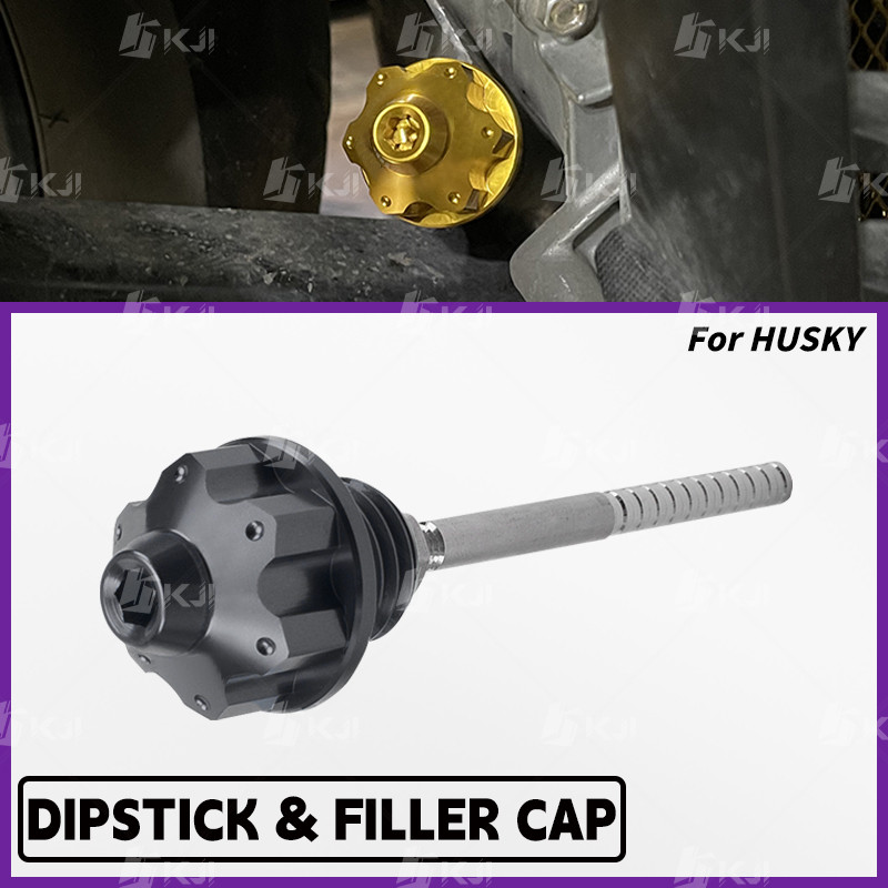For SYM HUSKY 150/300 Engine Oil Dipstick Oil Filler Cap Level Gauge ...