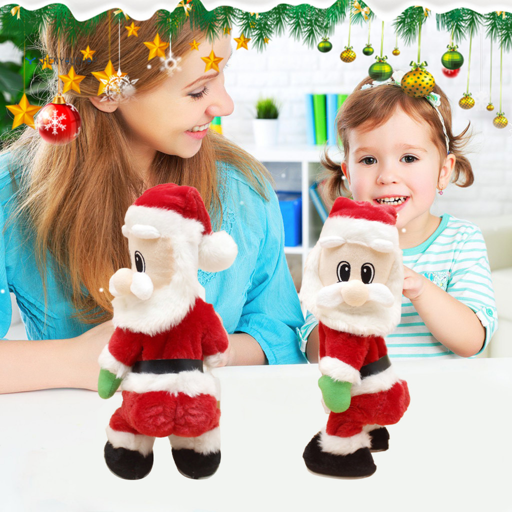 [SYS] Musical Santa Claus Ornament Dancing Santa Claus Toy Musical ...