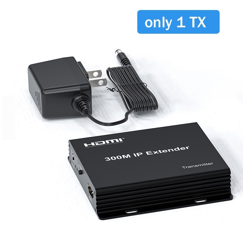 300M HDMI Extender over IP RJ45 Cat6 Cable 1080P HDMI to Ethernet ...