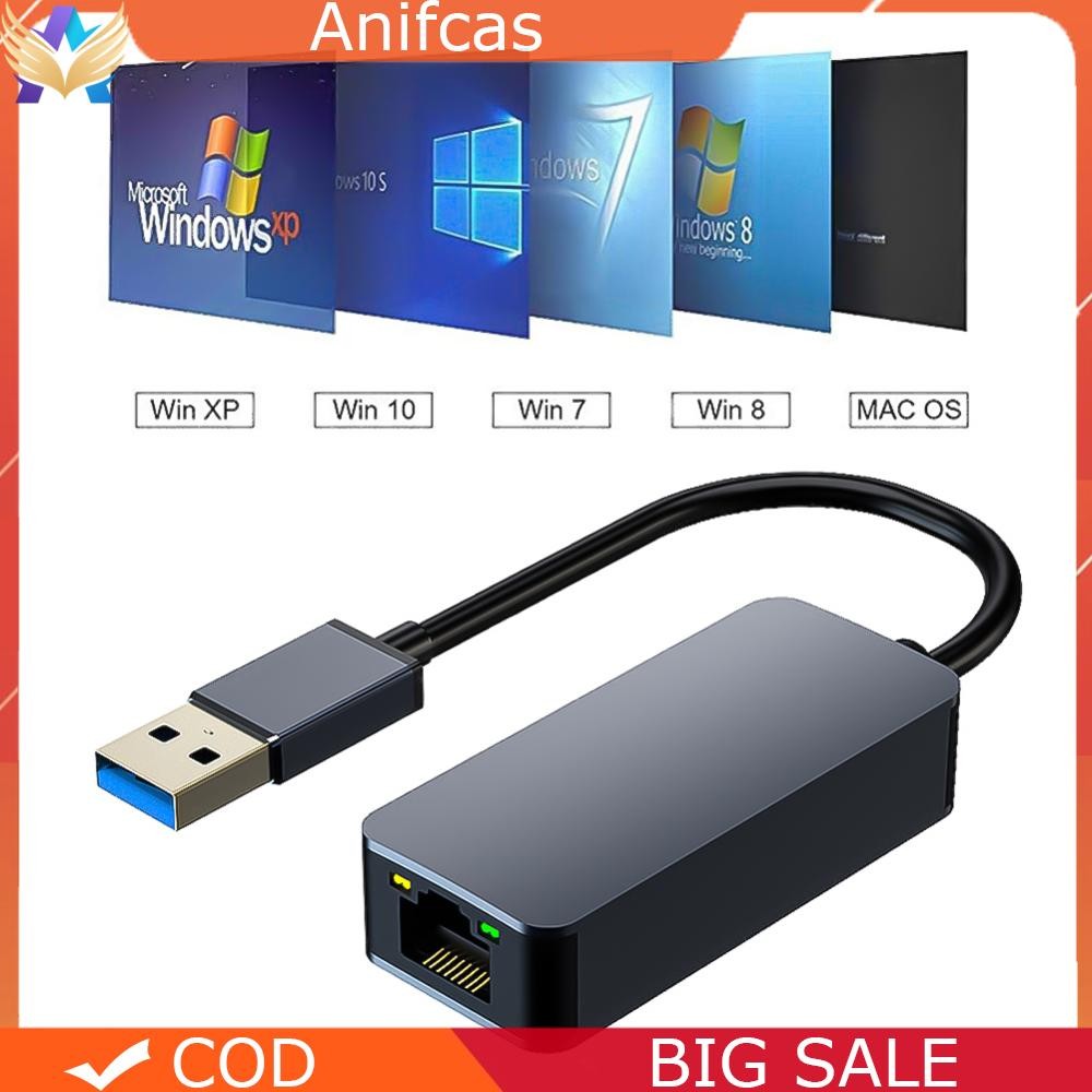 2500Mbps USB Ethernet To RJ45 2.5G Adapter Lan Network Hub for Windows ...