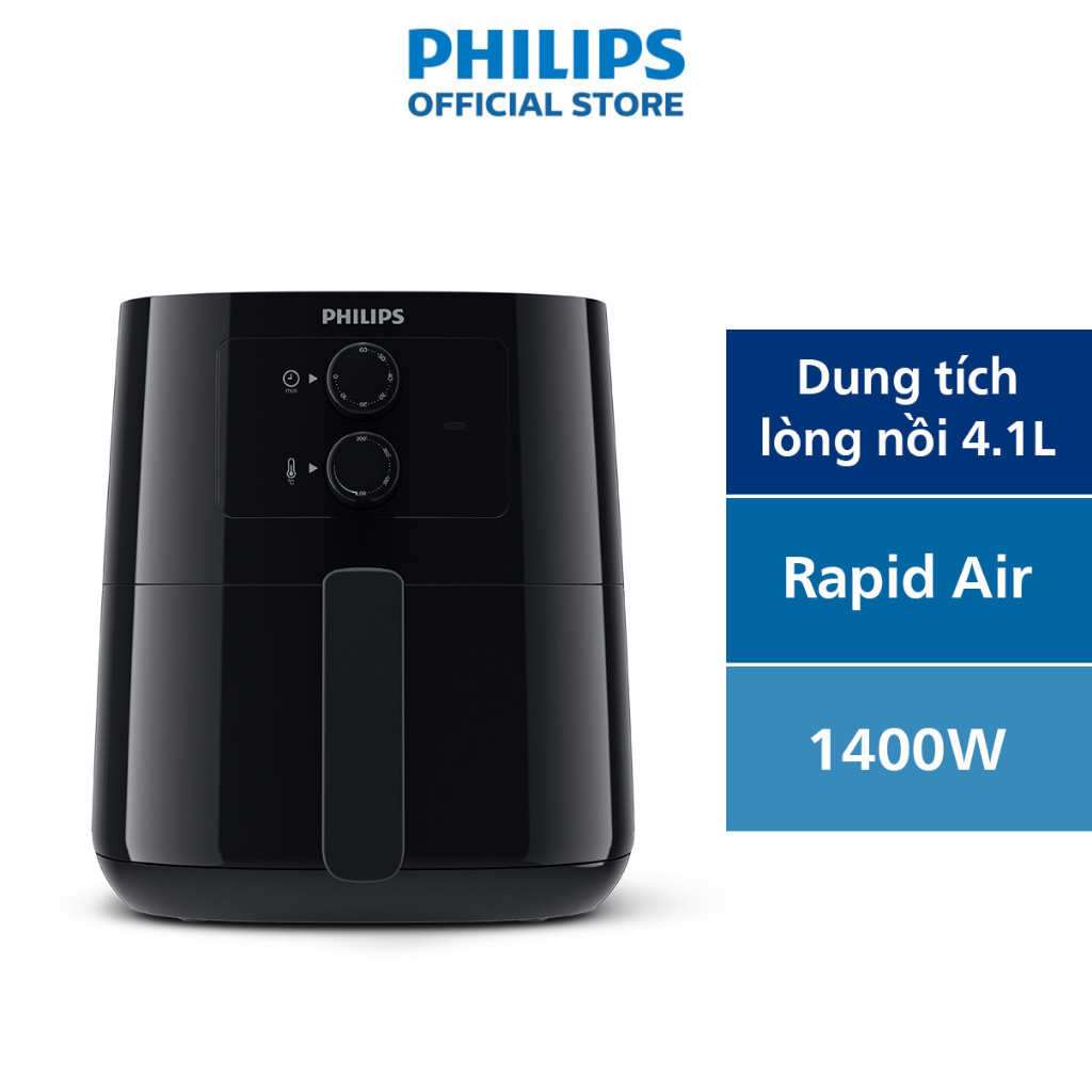 Philips HD9200 /90 4.1L 1400W oil-free fryer - Genuine product | Shopee ...