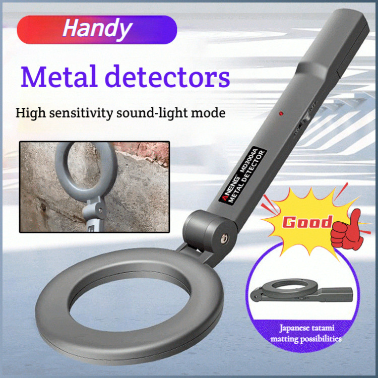 Metal Detector Shockproof Folding Probes Handhold Scanning Probe Probe ...