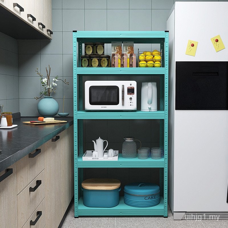 Fengyang rak barang rak besi bilik tidur sederhana dapur ruang tamu ...