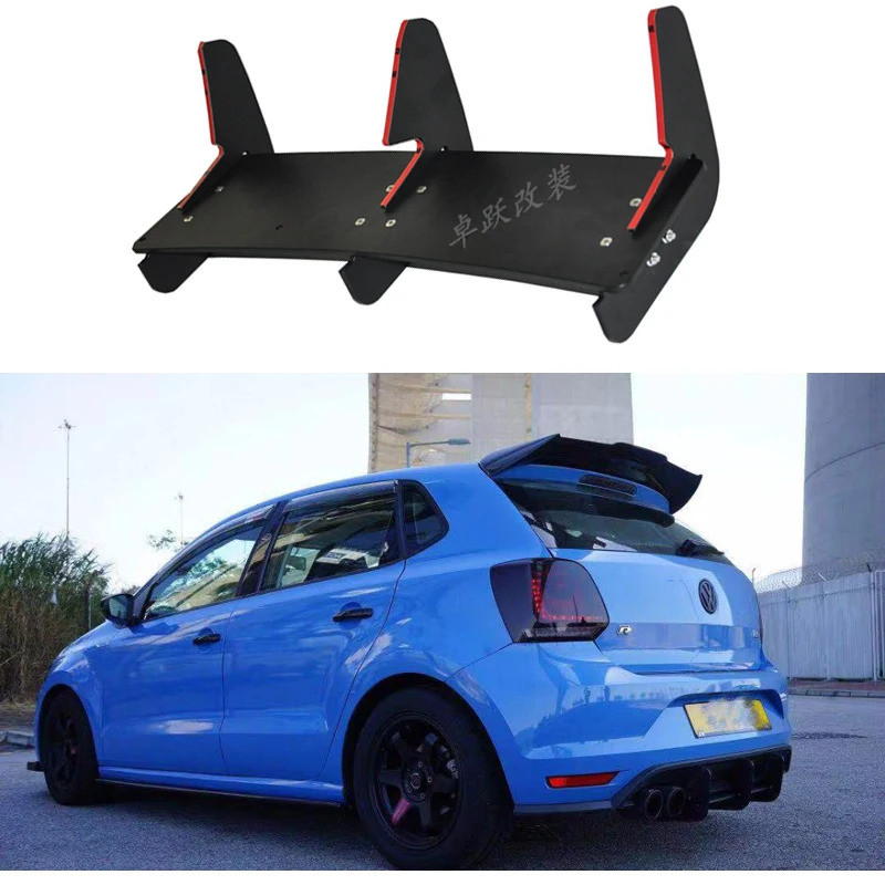 For POLO GTI ABS Rear Bumper Diffuser Bumpers Protector For 2015-2016 ...