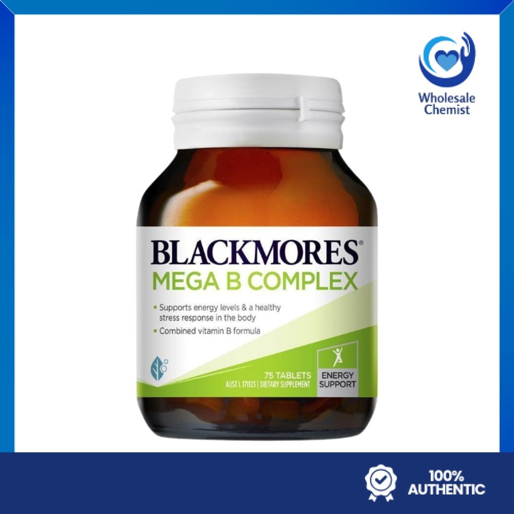 Blackmores Mega B Complex (75 Tablets) | Shopee Malaysia