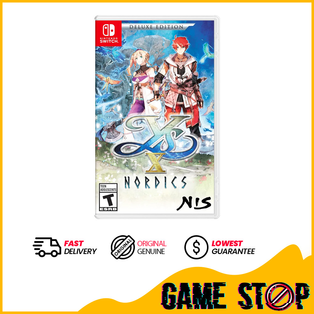 NSW Nintendo Switch YS X: Nordics - Deluxe Edition Eng Version | Shopee ...