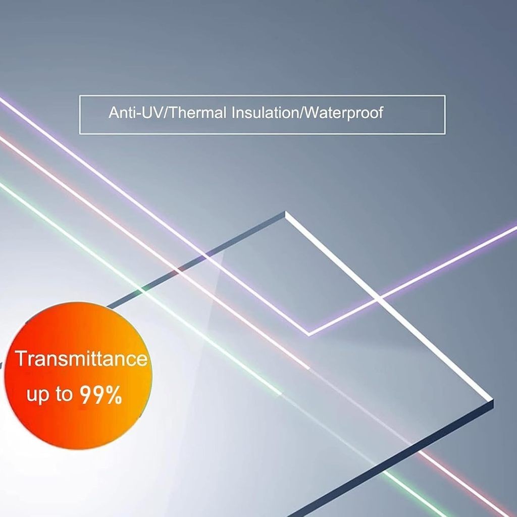 1mm 2mm polycarbonate sheet acrylic sheet roof waterproofing pvc sheet ...