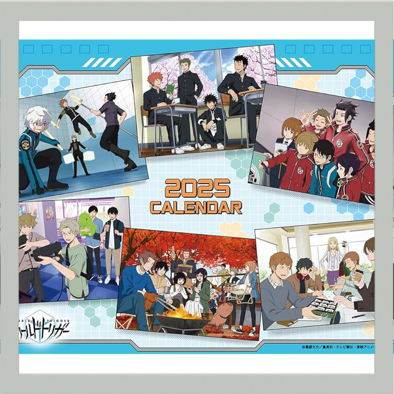 Toei Animation 2025 World Trigger Desk Calendar CL-036 | Shopee Malaysia