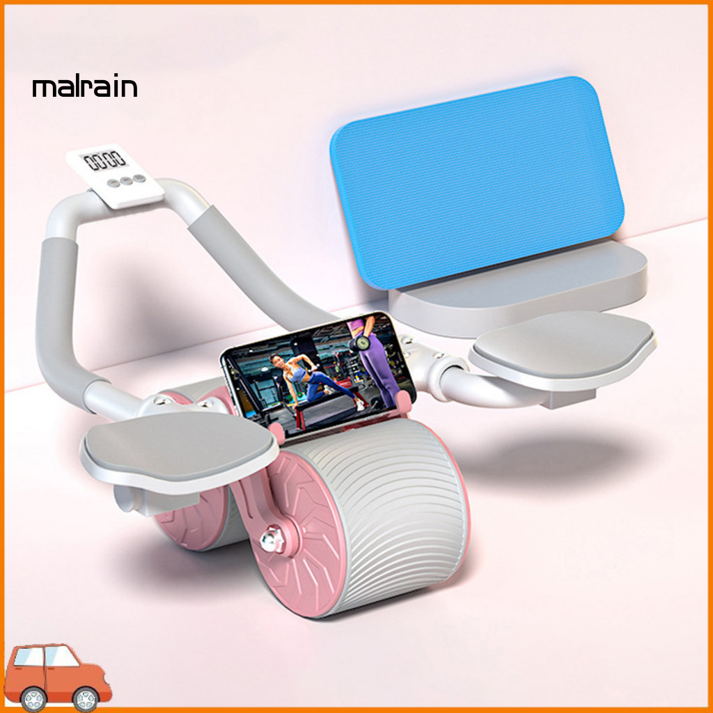 [Ma] Abdominal Roller Wheel Workout Roller Led Display Ab Roller for ...