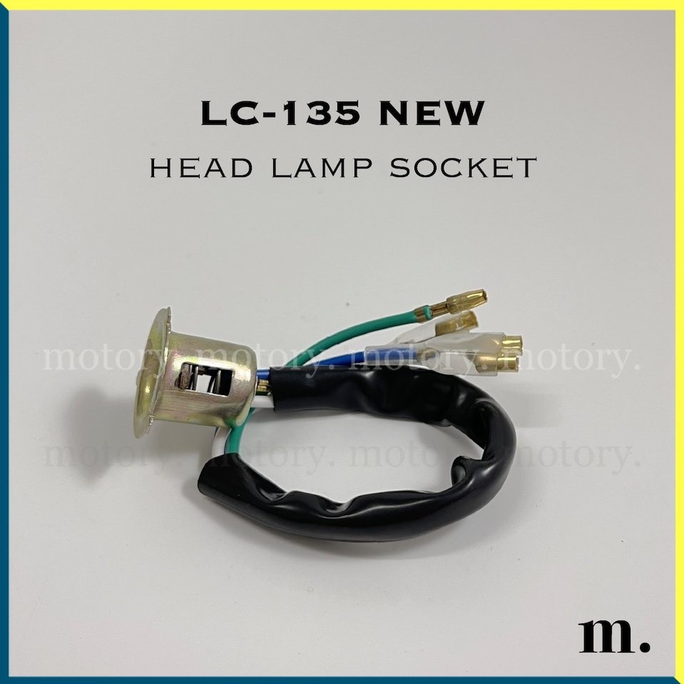 YAMAHA LC135 NEW - HEAD LAMP SOCKET LC V2 V3 V4 V5 V6 | Shopee Malaysia