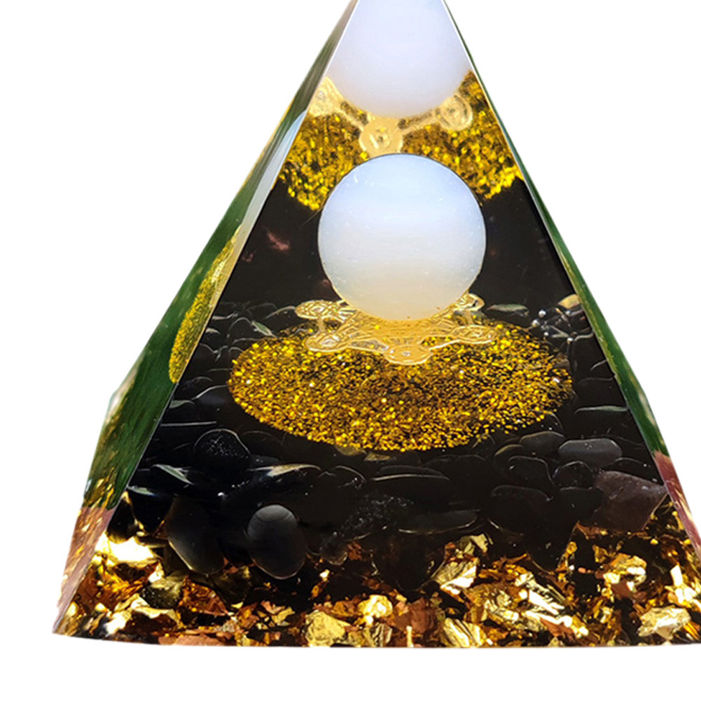 Crystal Energy Generators Pyramid Healing Stone Positive Energy ...