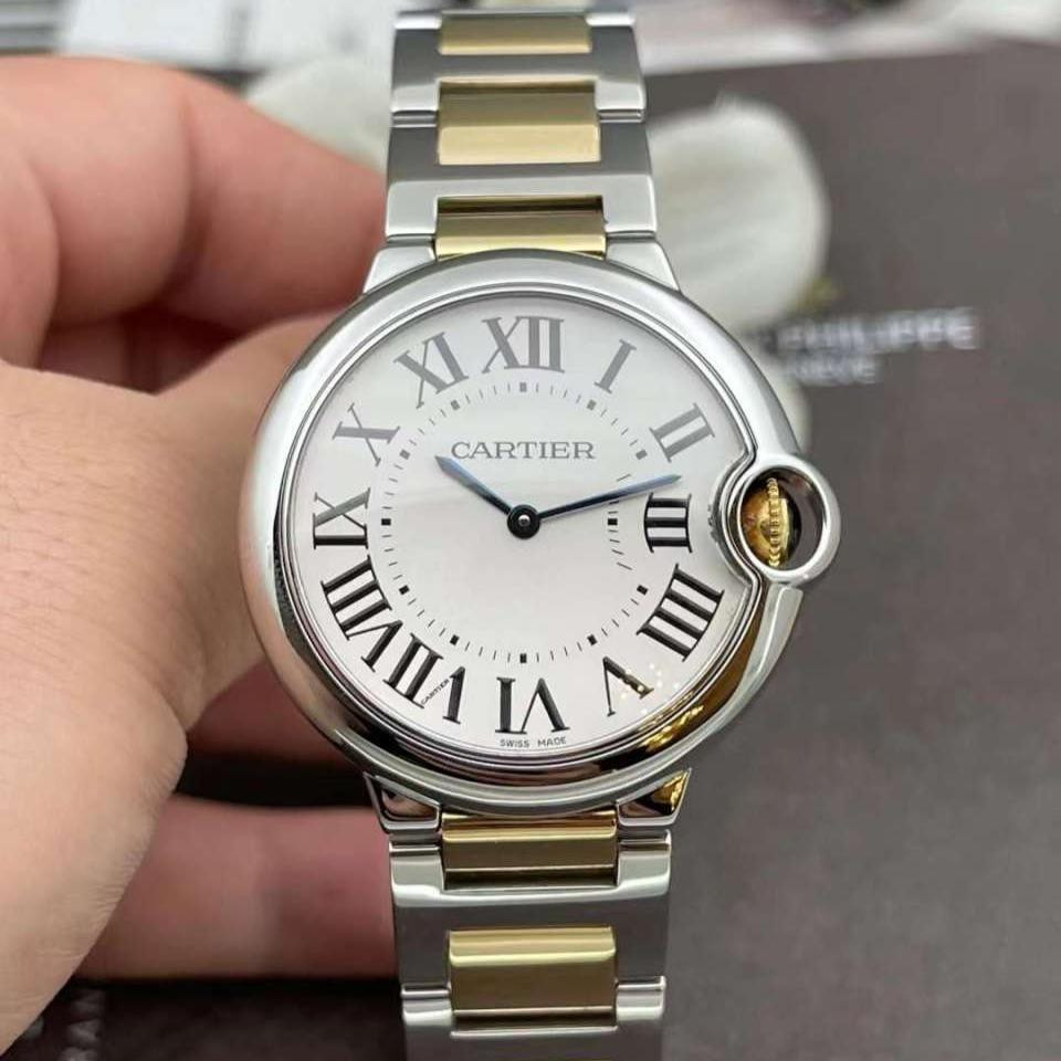 Cartier Cartier Blue Balloon W69008Z3 Quartz Men's Watch 36mm | Shopee ...