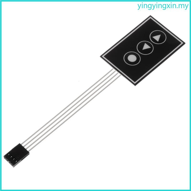 YIN 36x55mm 1x3 for Key DIY for Matrix Array 3Key Membrane Switch ...