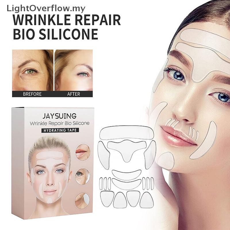 [LightOverflow] Reusable Face Wrinkle Remover Tapes Anti-Wrinkle Face ...