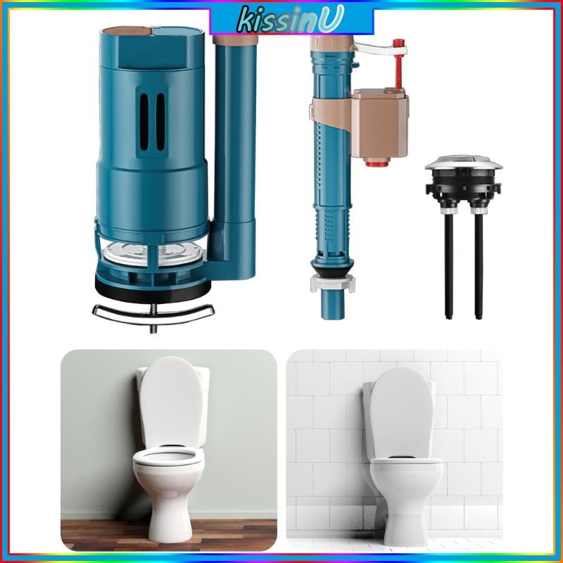 kiss Double Push Button Toilet Drain Valves Replacement Toilet Cistern ...