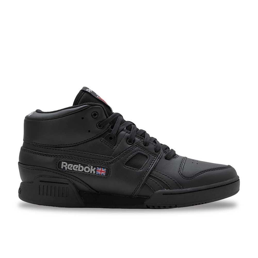 Reebok Workout Pro Mid Core Black Unused | Shopee Malaysia