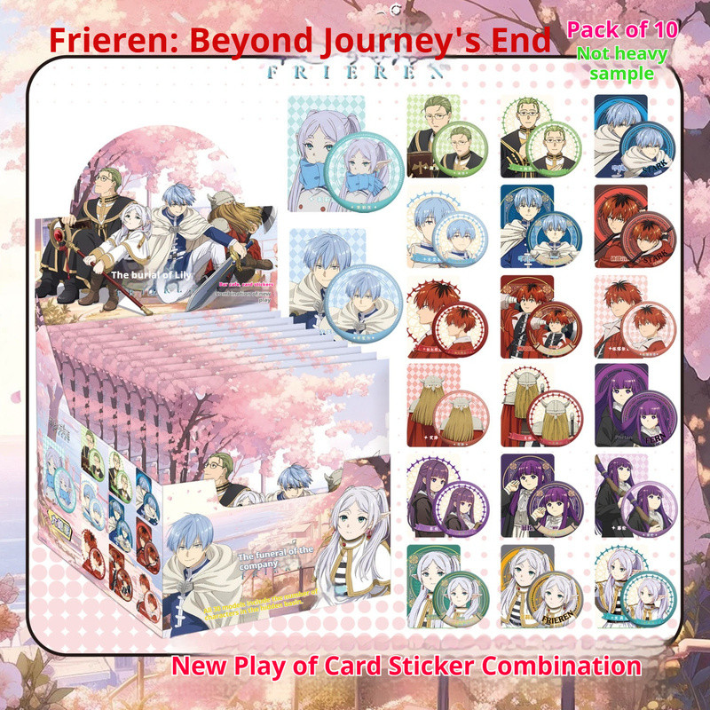 Frieren: Beyond Journey's End - Furilan Blind Box Badge + Card Stickers ...