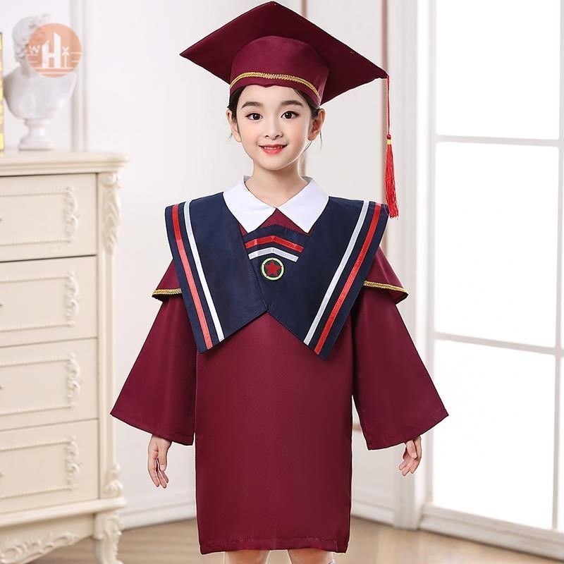 Kindergarten graduation clothing children's doctoral suit de ...